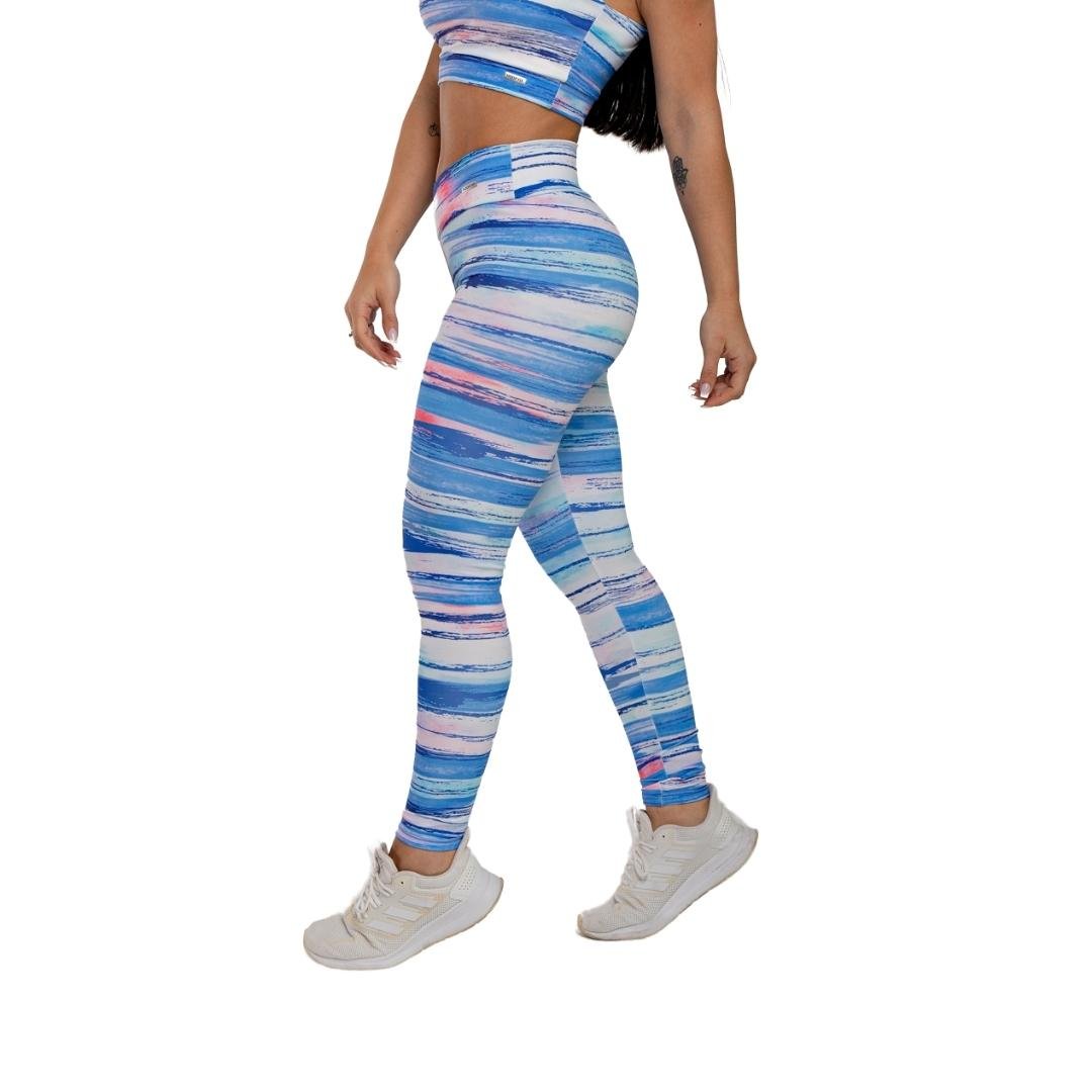 Legging Fanni Azul - Hoop Fit